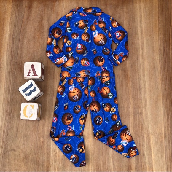 any | Pajamas | Nba Boys Basketball Pajamas 2 Piece Pjs Set | Poshmark